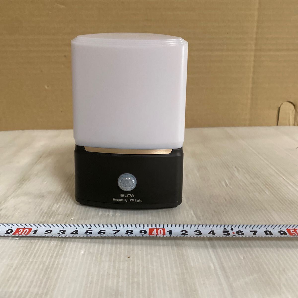 Yahoo!オークション - 人感センサー LED センサーライト HLH-2202 ELPA...