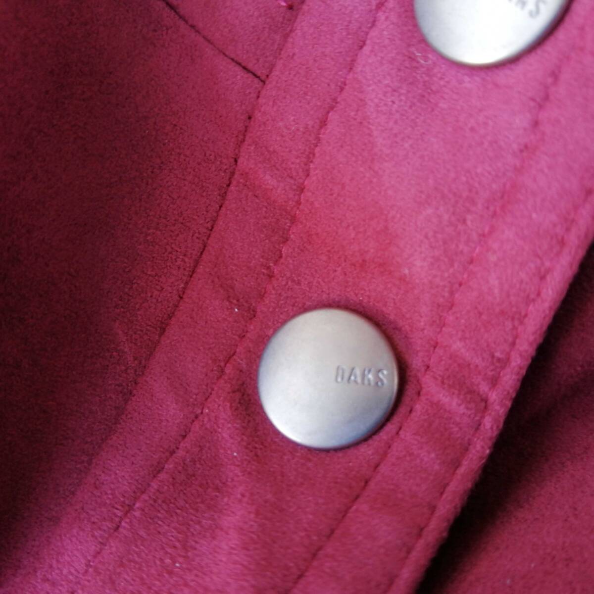 Yahoo!オークション - DAKS ダックス フェイクスエード レディースジャ...