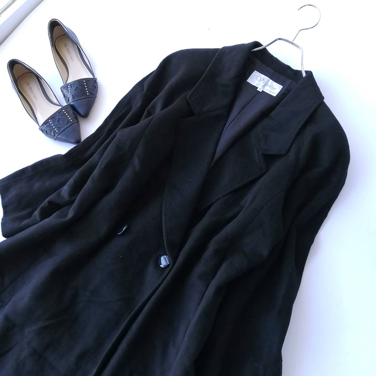 Yahoo!オークション - Vizelte カシミヤ100％ レディースコート ロング...