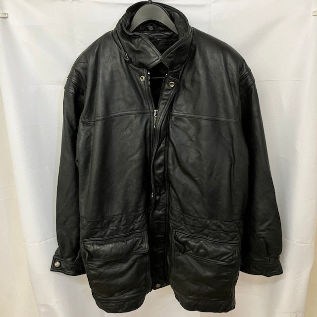 Yahoo!オークション - E26 LP UOMO Thinsulate アメリカ古着 L レザー ...