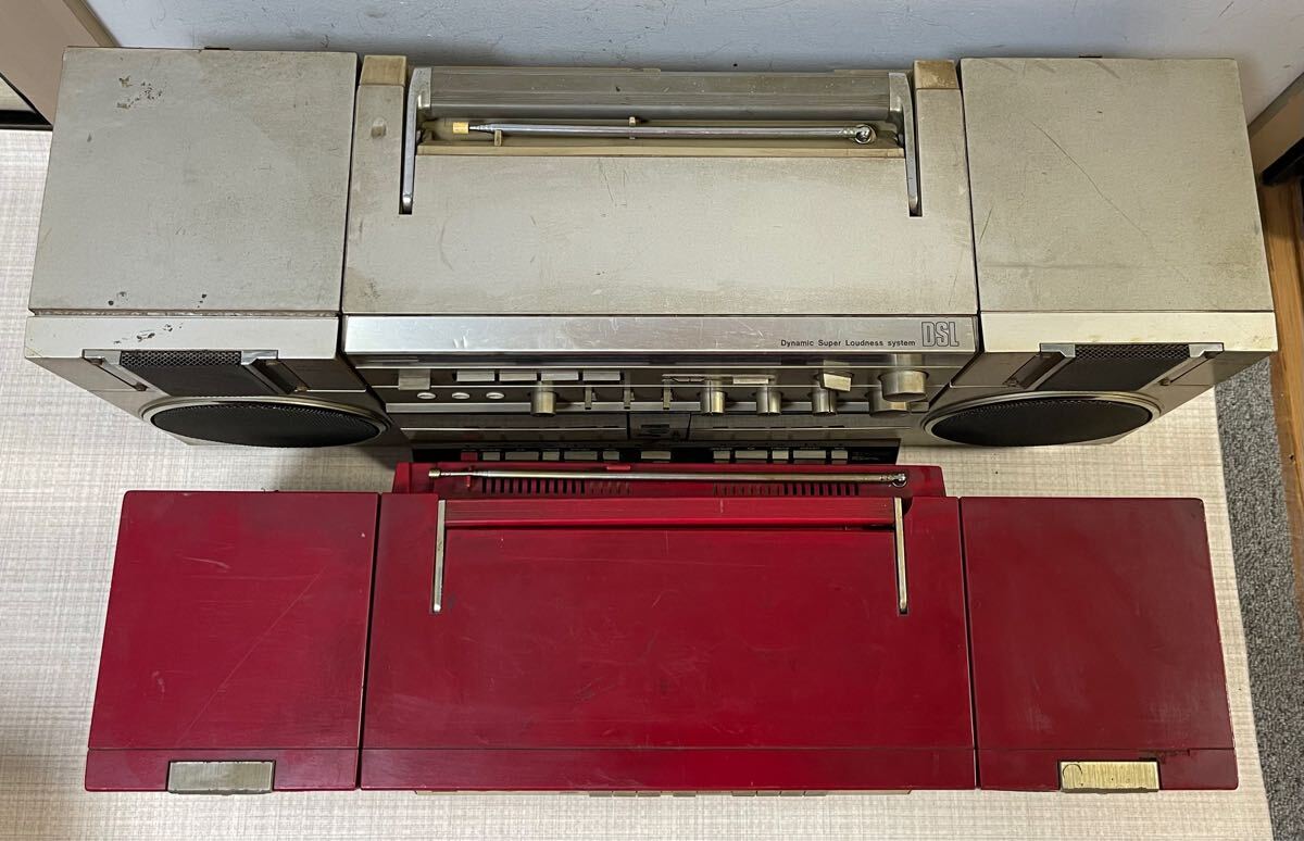 Yahoo!オークション - ラジオカセットアイワ W1 - ナショナル RX-C48