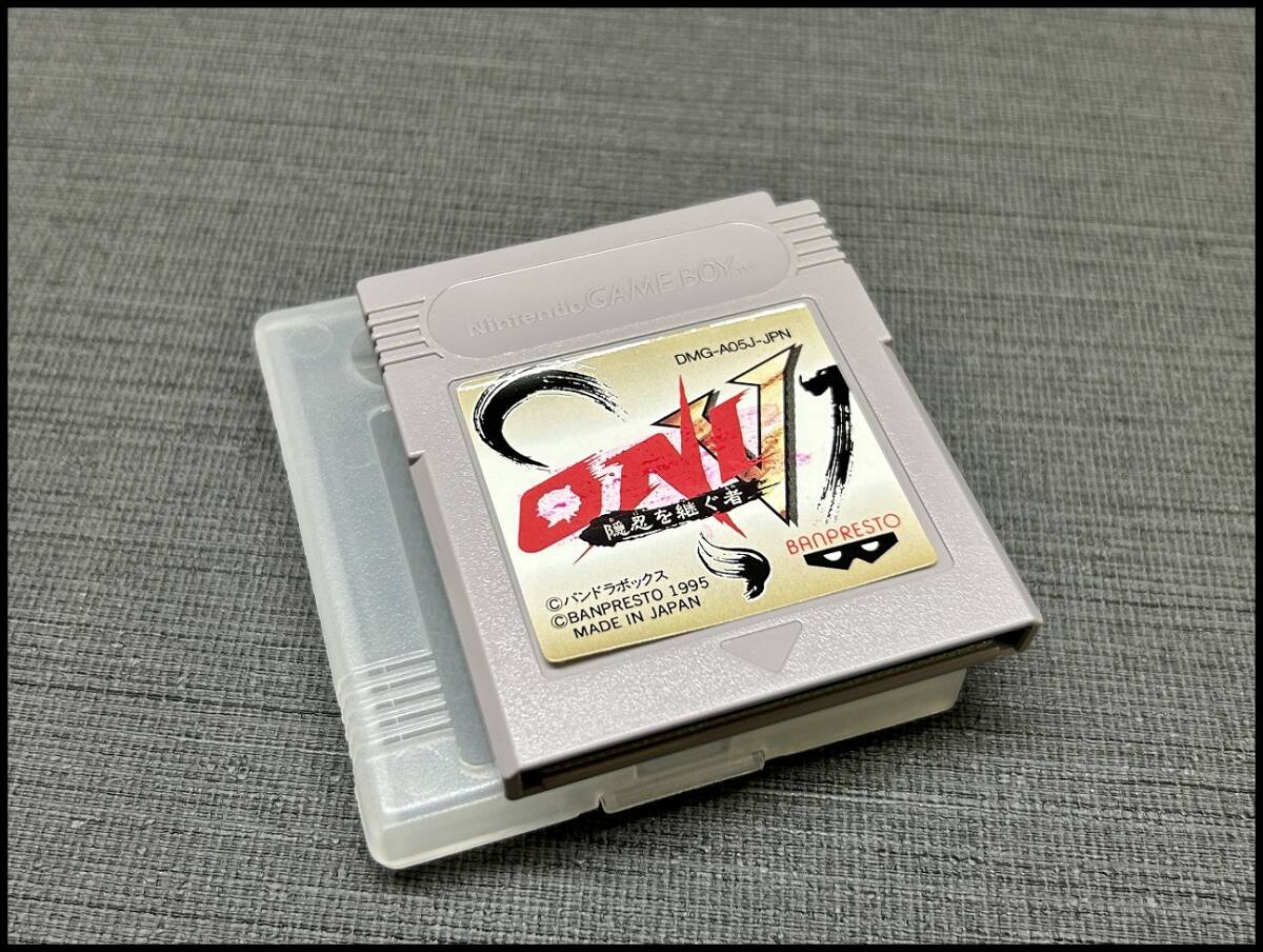 Yahoo!オークション - ONI V ONI 5 隠忍を継ぐ者 ゲームボーイ 現状品...