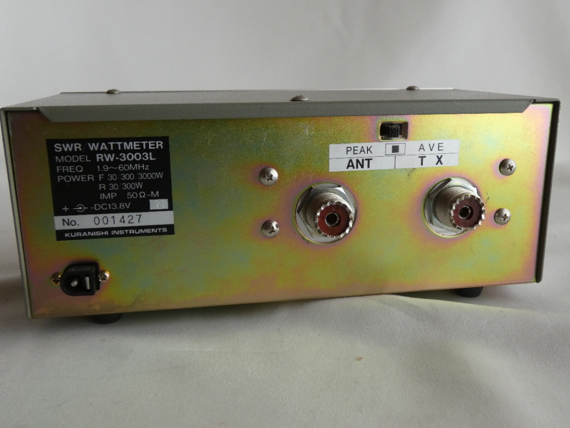 Yahoo!オークション - クラニシ RW－3003L SWRパワ－計 3K...