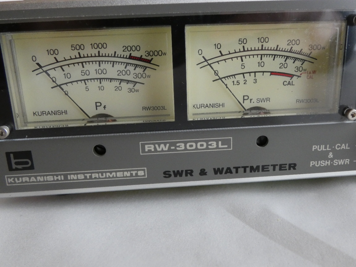 Yahoo!オークション - クラニシ RW－3003L SWRパワ－計 3K...