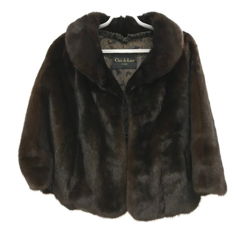 Clair de Lune EMBA ミンク 毛皮 ポンチョ Fサイズ DAAH9019(ミンク)｜売買されたオークション情報、yahooの商品情報をアーカイブ公開 - オークファン ...