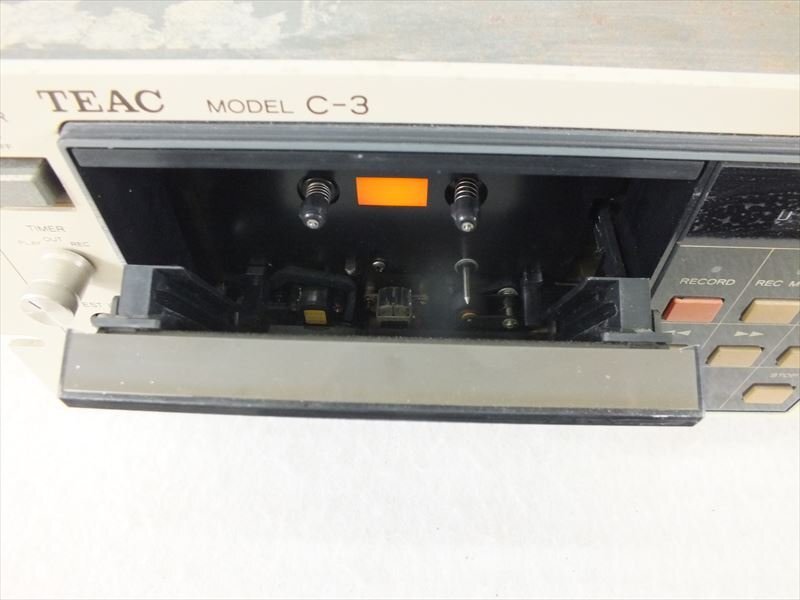 1円スタート TEAC ティアック C-3 カセットデッキ 現状品 250111Y7414(一般)｜売買されたオークション情報、yahooの商品情報をアーカイブ公開 - オークファン ...