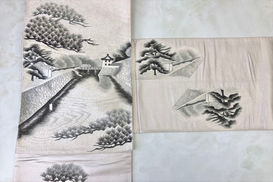 Yahoo!オークション - 中古着物 帯 袋帯 まとめ売り3点 太鼓柄 蘇州刺...