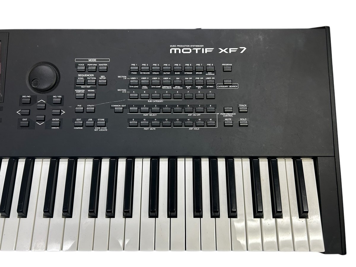 Yahoo!オークション - MOTIF XF7 YAMAHA ヤマハ シンセサイザー 76鍵盤...