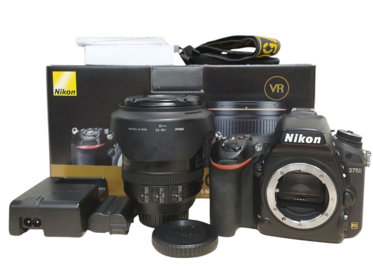 Yahoo!オークション - Nikon D750 24-120 4G VR Kit レンズキット デ...