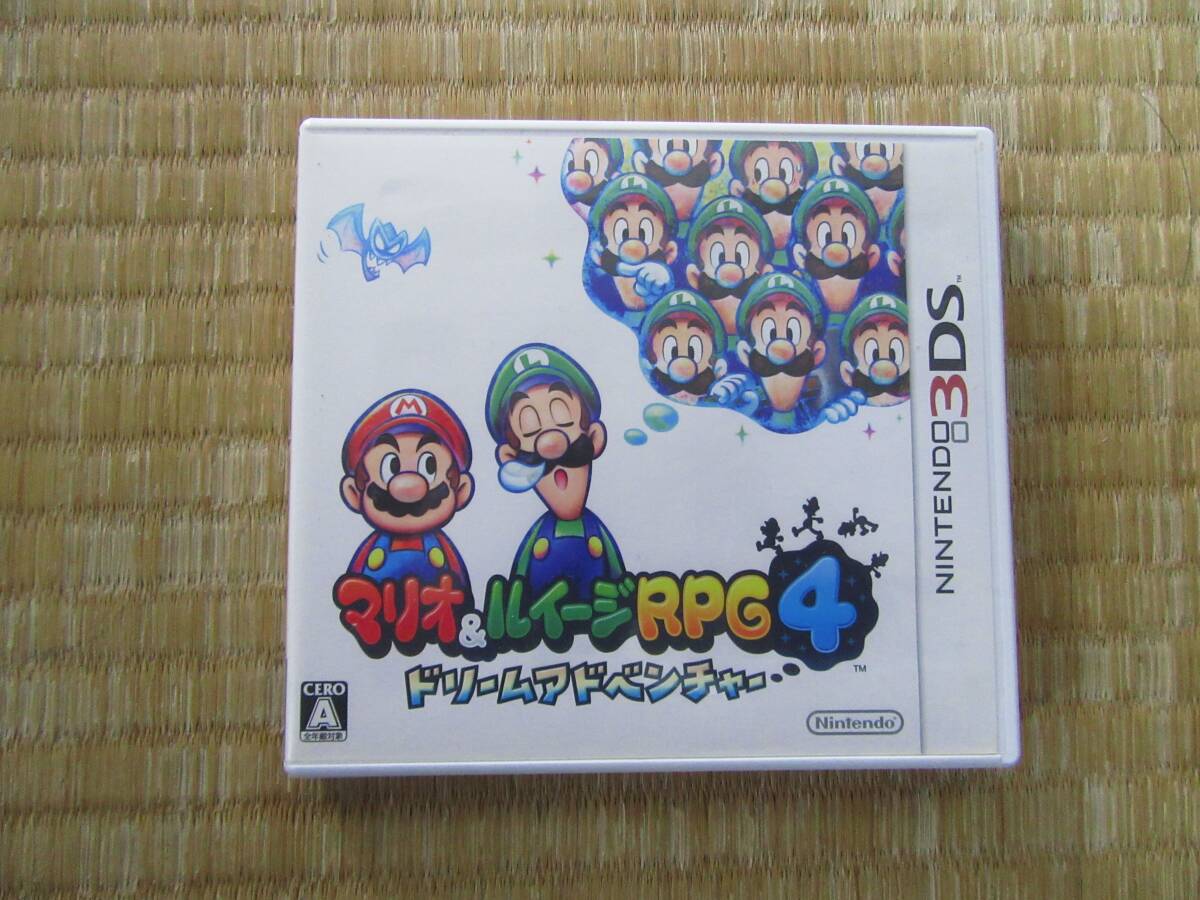 Yahoo!オークション - 送料無料 任天堂3DS マリオ＆ルイ－ジRPG4
