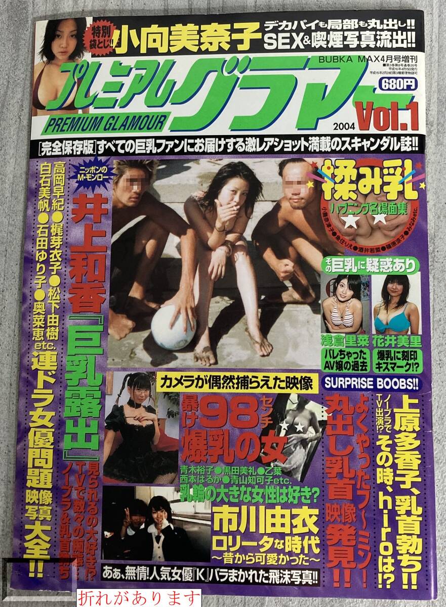 Yahoo!オークション - プレミアムグラマー Vol.1 BUBUKA増刊 小向美奈...