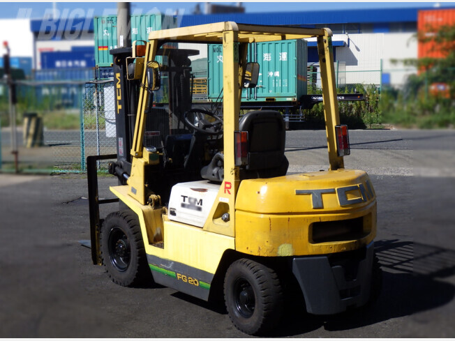 Yahoo!オークション - フォークリフト TCM FG20N4 1994年 15 332h 【新...