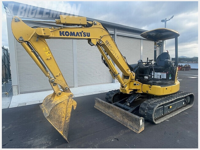 Yahoo!オークション - ミニ油圧ショベル(ミニユンボ) コマツ PC45MR-5 ...