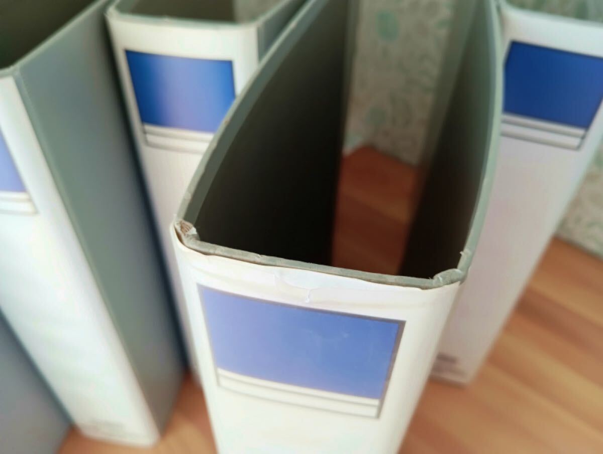 Yahoo!オークション - アスクルA4パイプ式ファイル とじ厚50㎜×5冊セ...