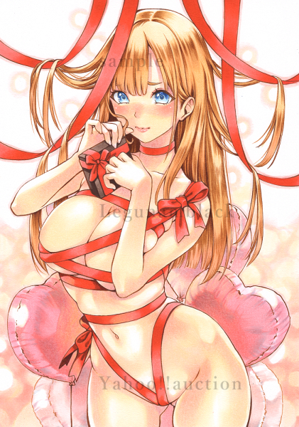 Yahoo!オークション - オリジナル手描きイラスト/2月14日/A4