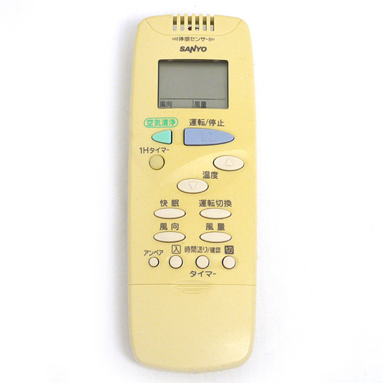 Yahoo!オークション - 【ゆうパケット対応】SANYO製 エアコンリモコン ...