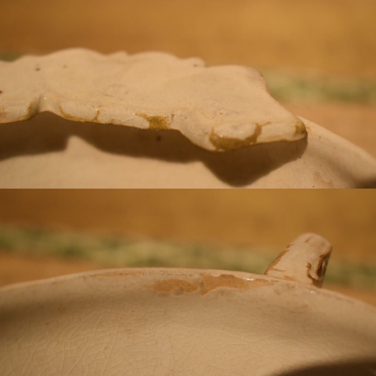 日本代購代標第一品牌【樂淘letao】－【GE】M1464【コレクター所蔵品】時代 白磁手付杯/中国古玩 中国美術 白瓷 酒器 骨董品 時代品 美術品 古美術品