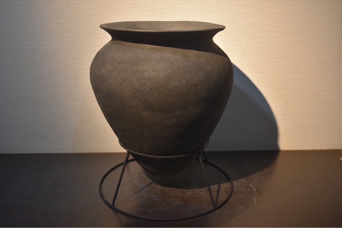 Yahoo!オークション - 【GE】Y90【コレクター所蔵品】時代 珠洲壺/日本...