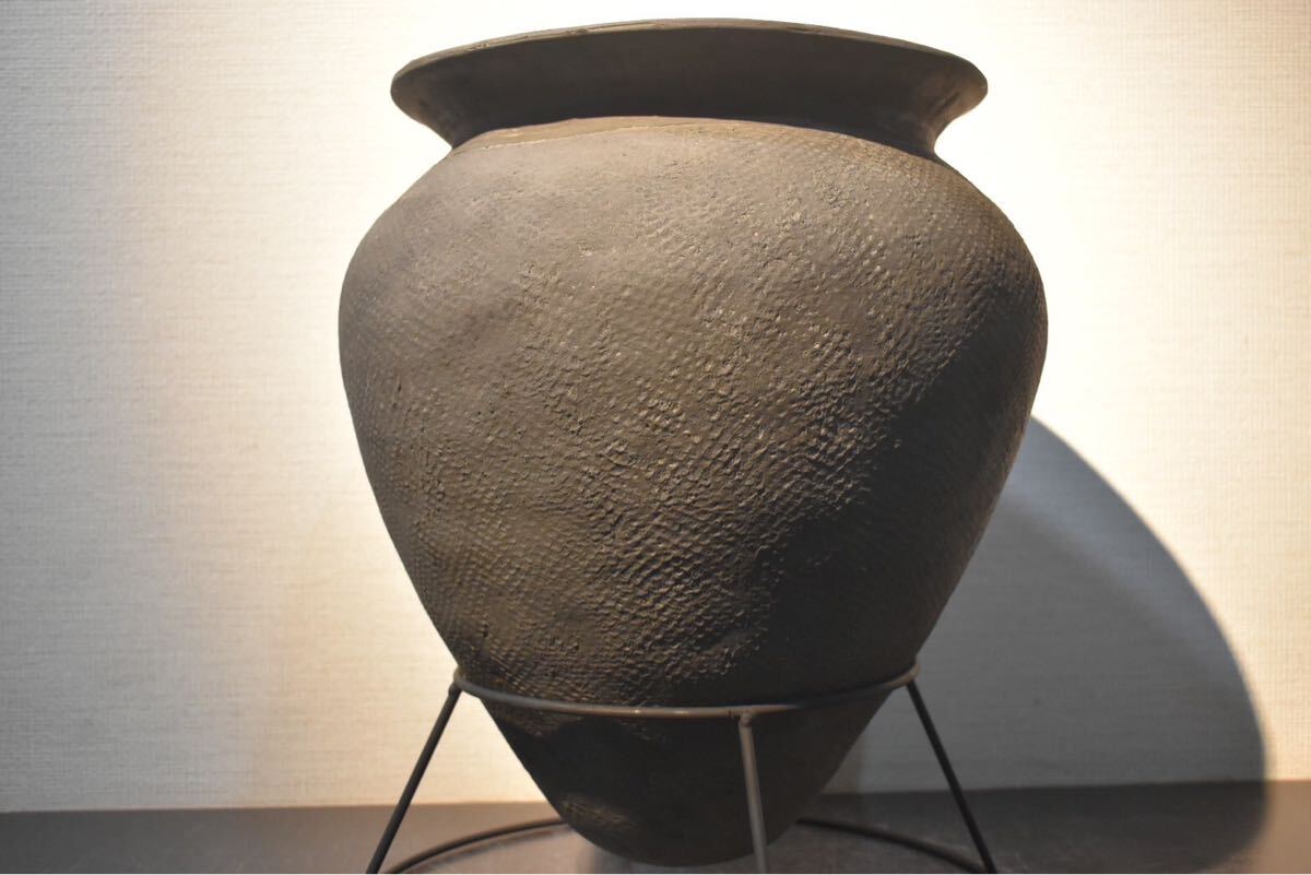 Yahoo!オークション - 【GE】Y90【コレクター所蔵品】時代 珠洲壺/日本...