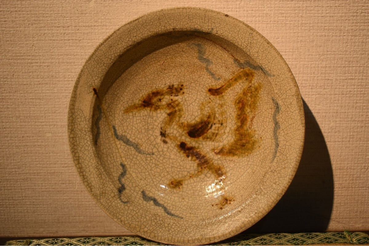 Yahoo!オークション - 【GE】Y102【コレクター所蔵品】時代 古瀬戸石皿...