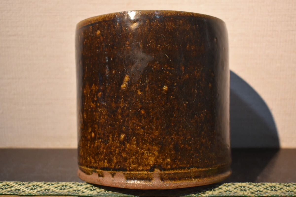 Yahoo!オークション - 【GE】Y114【コレクター所蔵品】時代 古瀬戸水指...