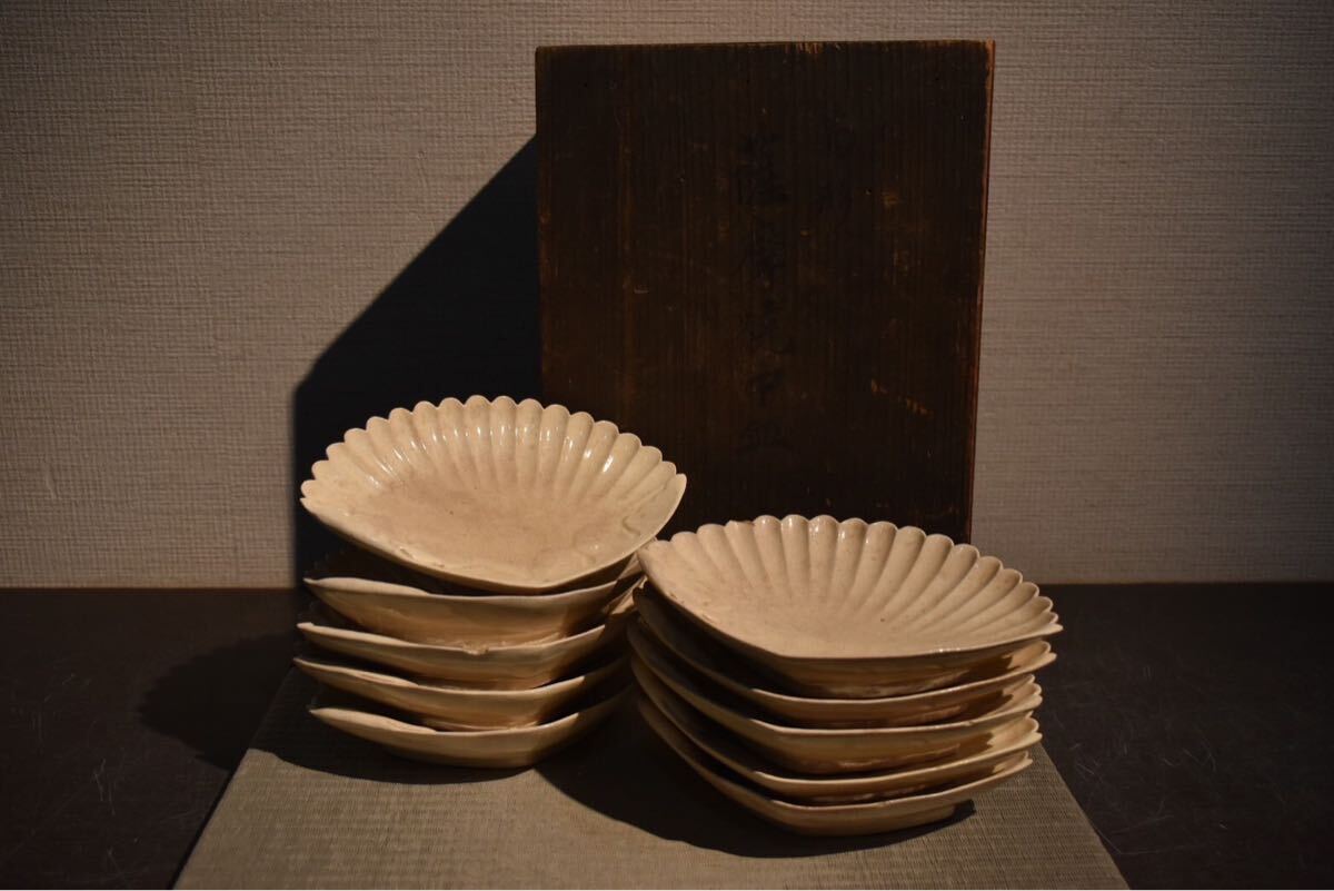 Yahoo!オークション - 【GE】Z79【コレクター所蔵品】時代 白薩摩皿一...