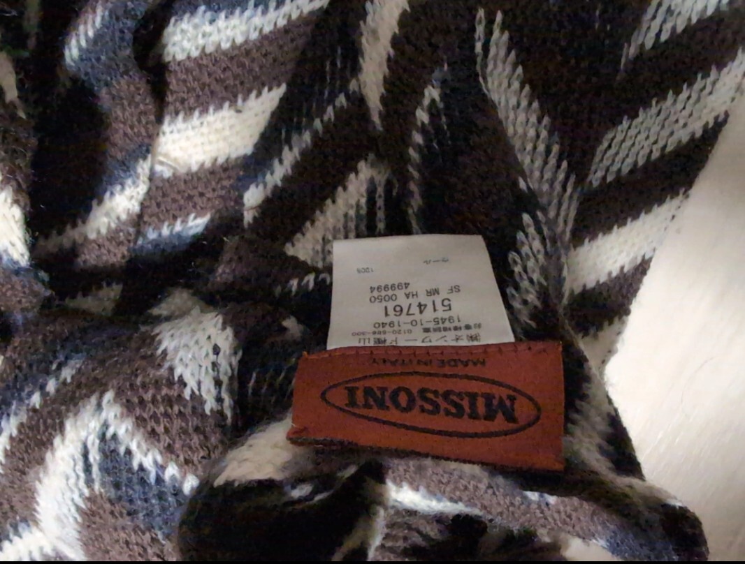 Yahoo!オークション - MISSONI マフラー ミッソーニ