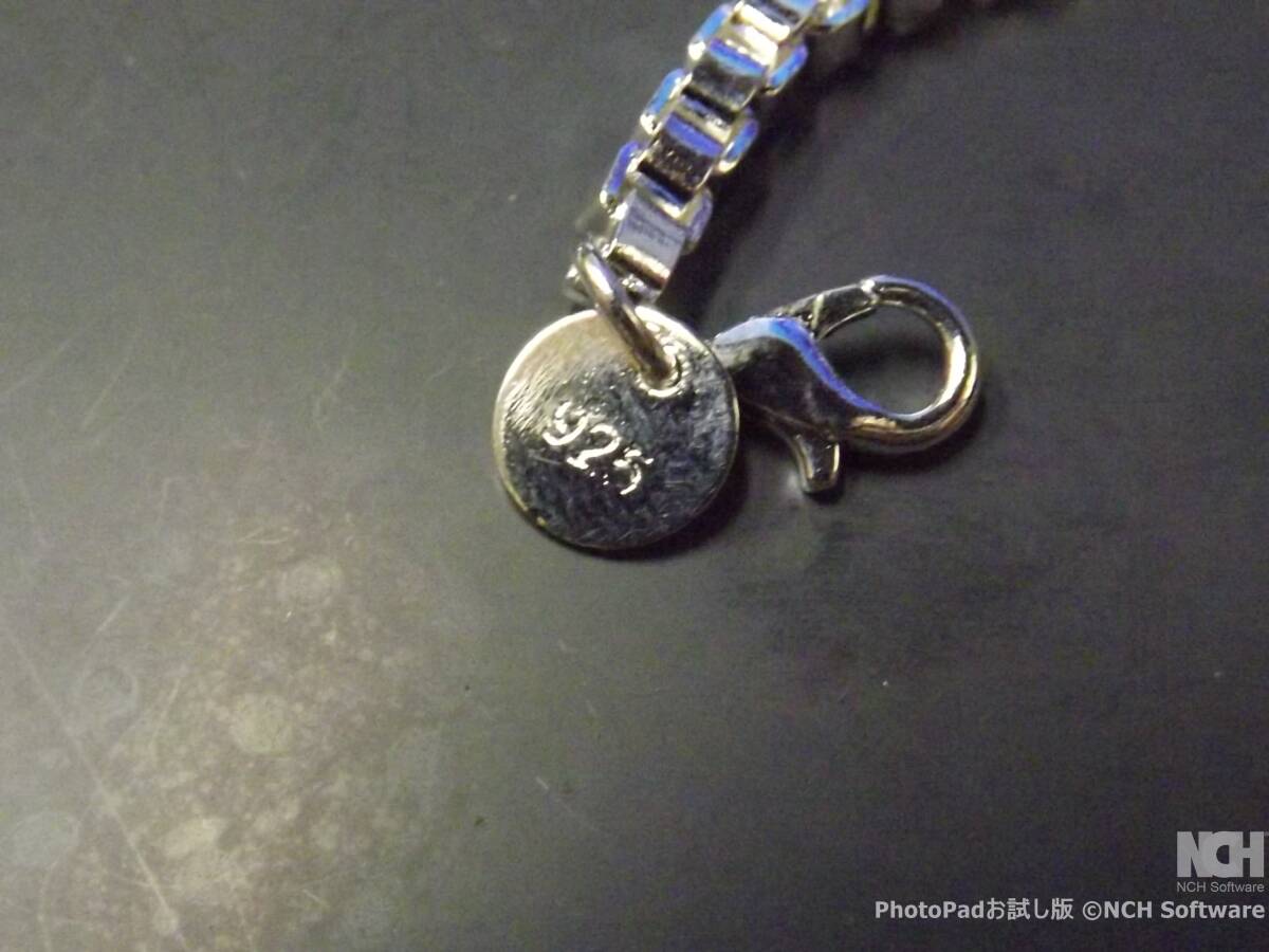 Yahoo!オークション - 刻印【S925】純銀製 no.2【ブレスレット】 ネッ...