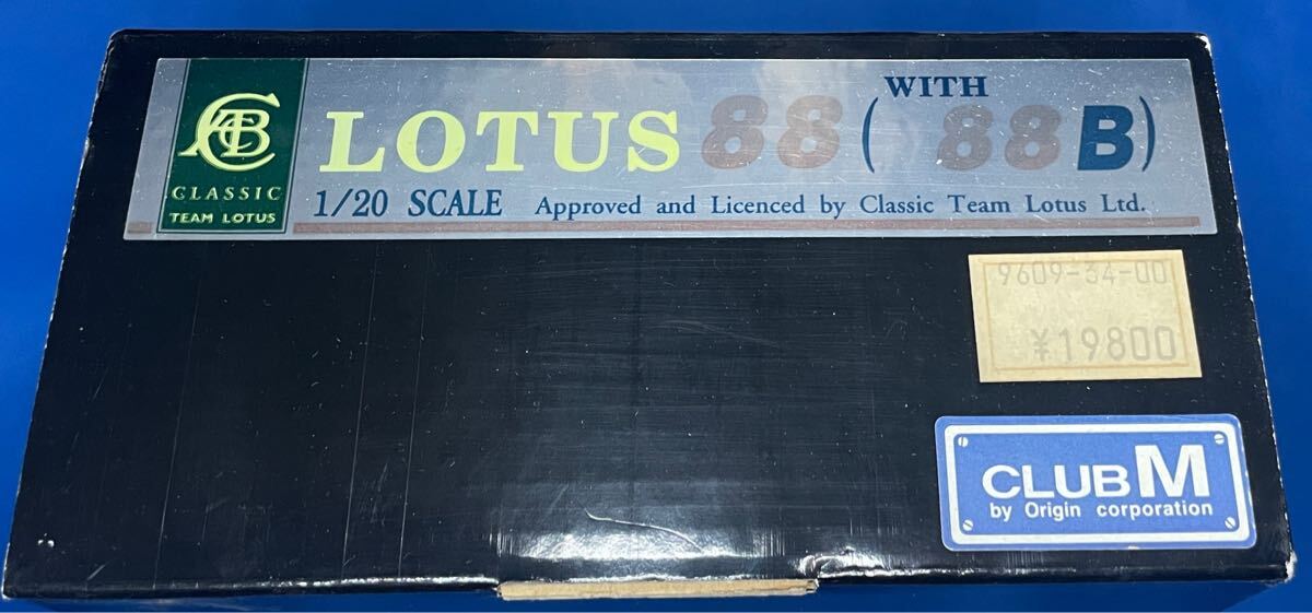 Yahoo!オークション - クラブM 1/20 ロータス 88 WITH(88B)