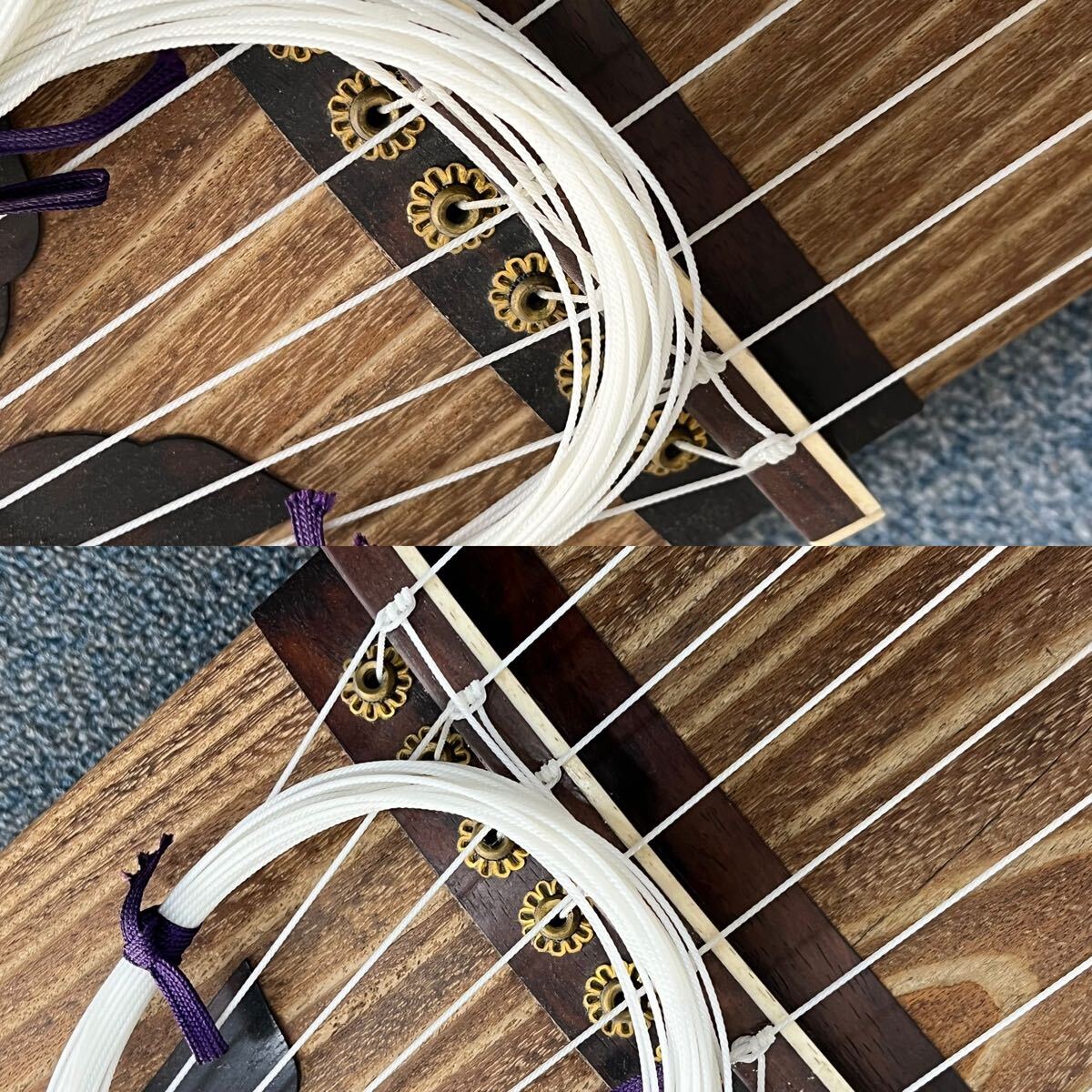 Yahoo!オークション - 高級 和楽器/琴/すだれ彫/13弦/約175cm/大名琴/...