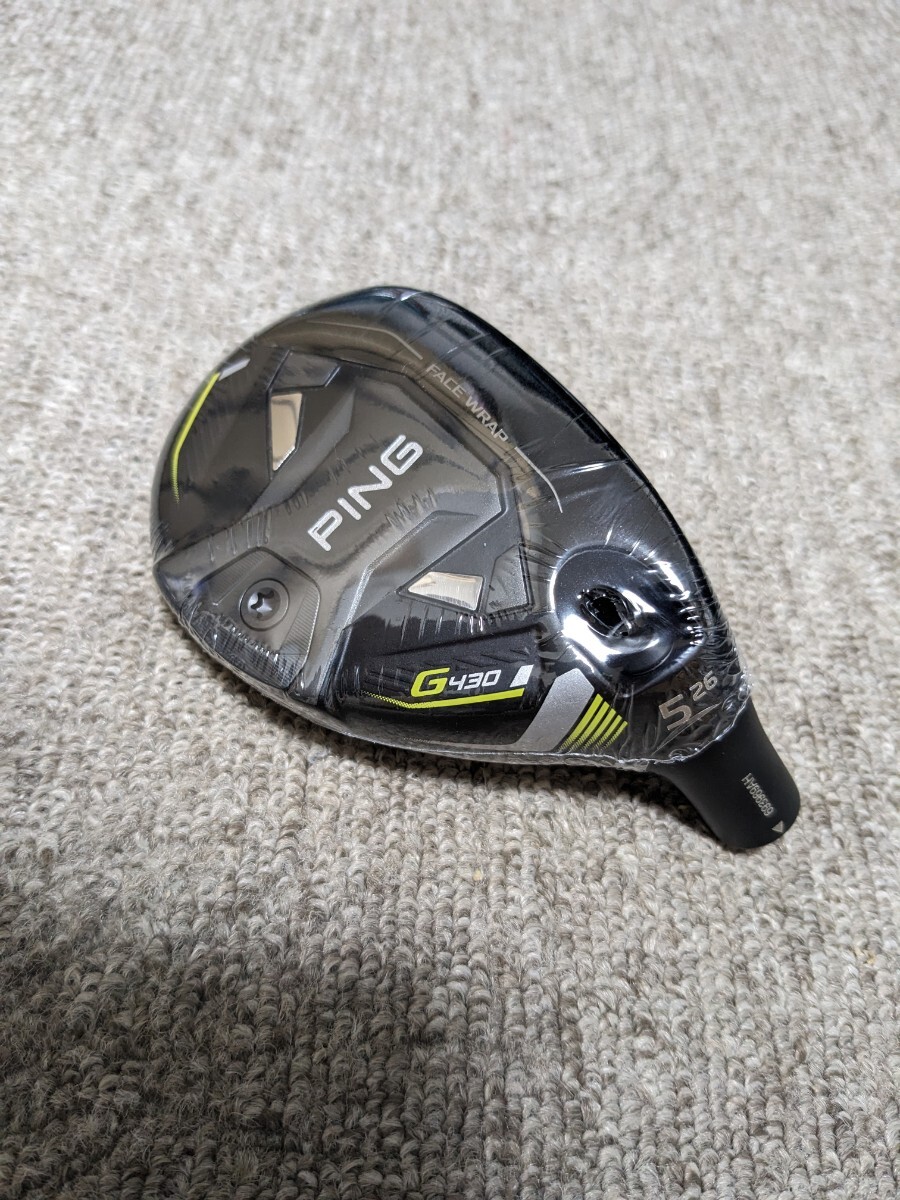PING ピン G430 ハイブリッド ユーティリティ26° 5HB 5U ヘッドカバー無 ヘッド単品 UT 日本仕様 正規品(ピン)｜売買されたオークション情報、yahooの商品情報を ...