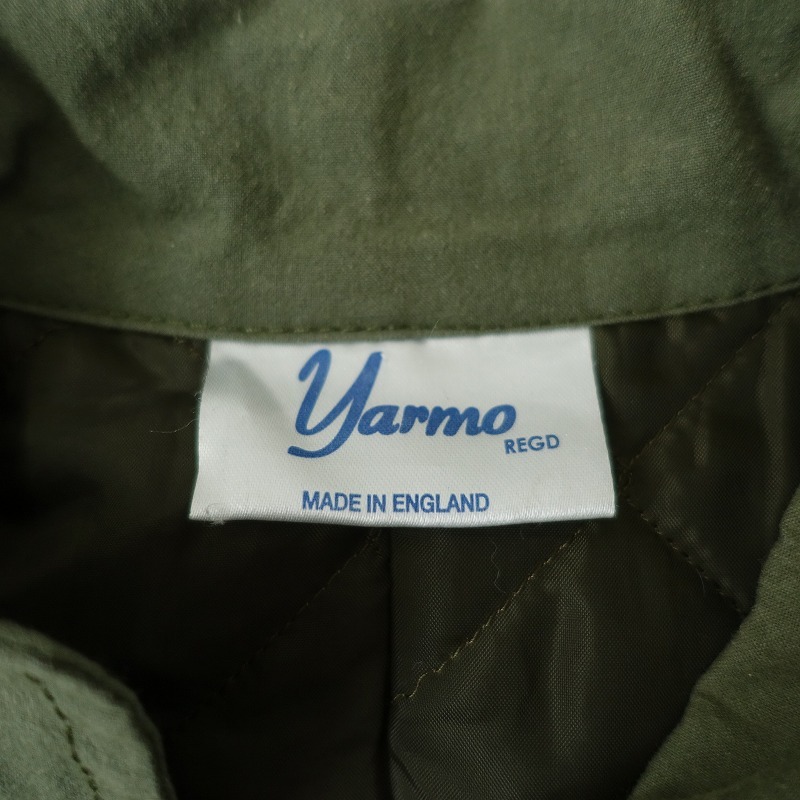 Yahoo!オークション - 【定価4.2万】ヤーモ Yarmo キルティングコート ...