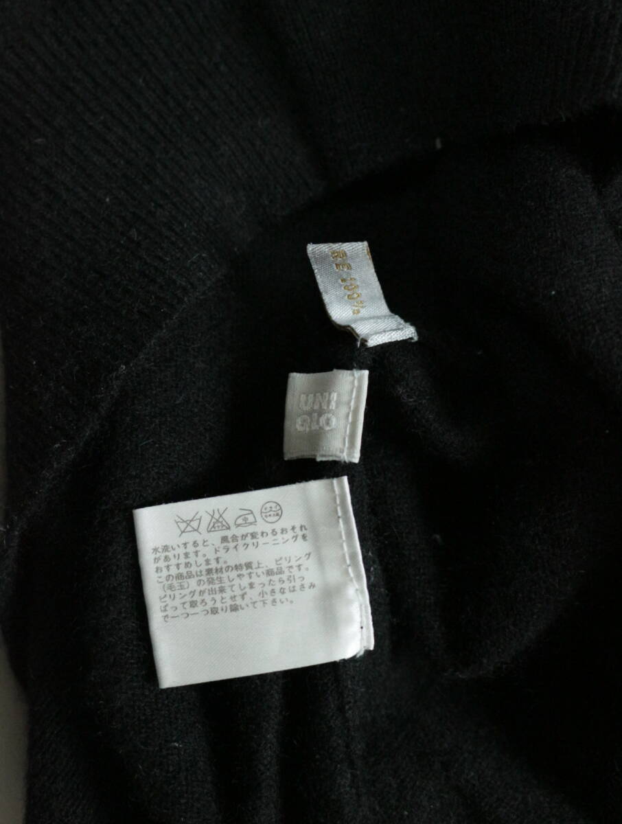 Yahoo!オークション - Y55/UNIQLO/ユニクロ/Pure Cashmere/カシミヤ100...