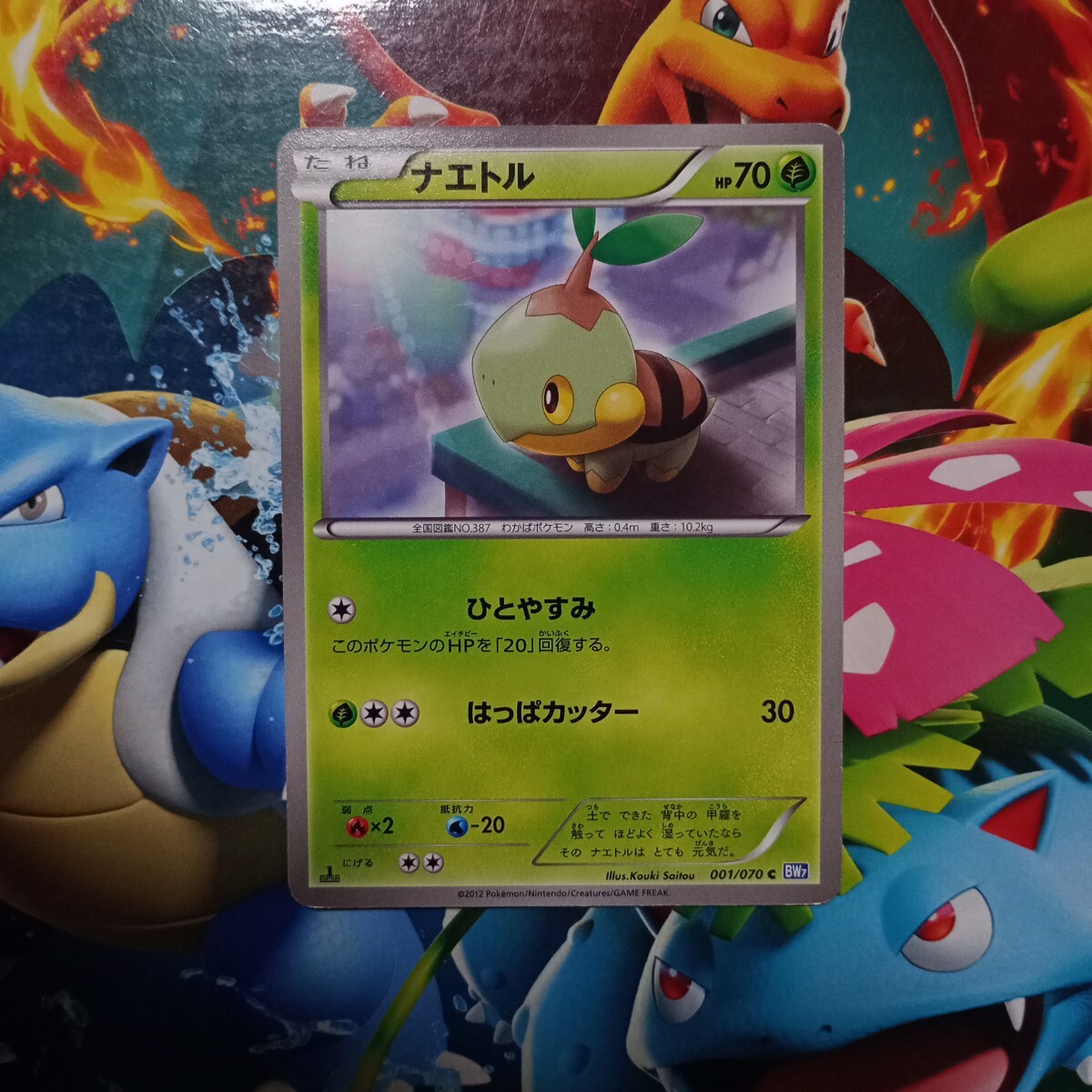 Yahoo!オークション- ナエトル [C] （BW7_001/070） BW 拡張パック プラズマゲイル の製品情報