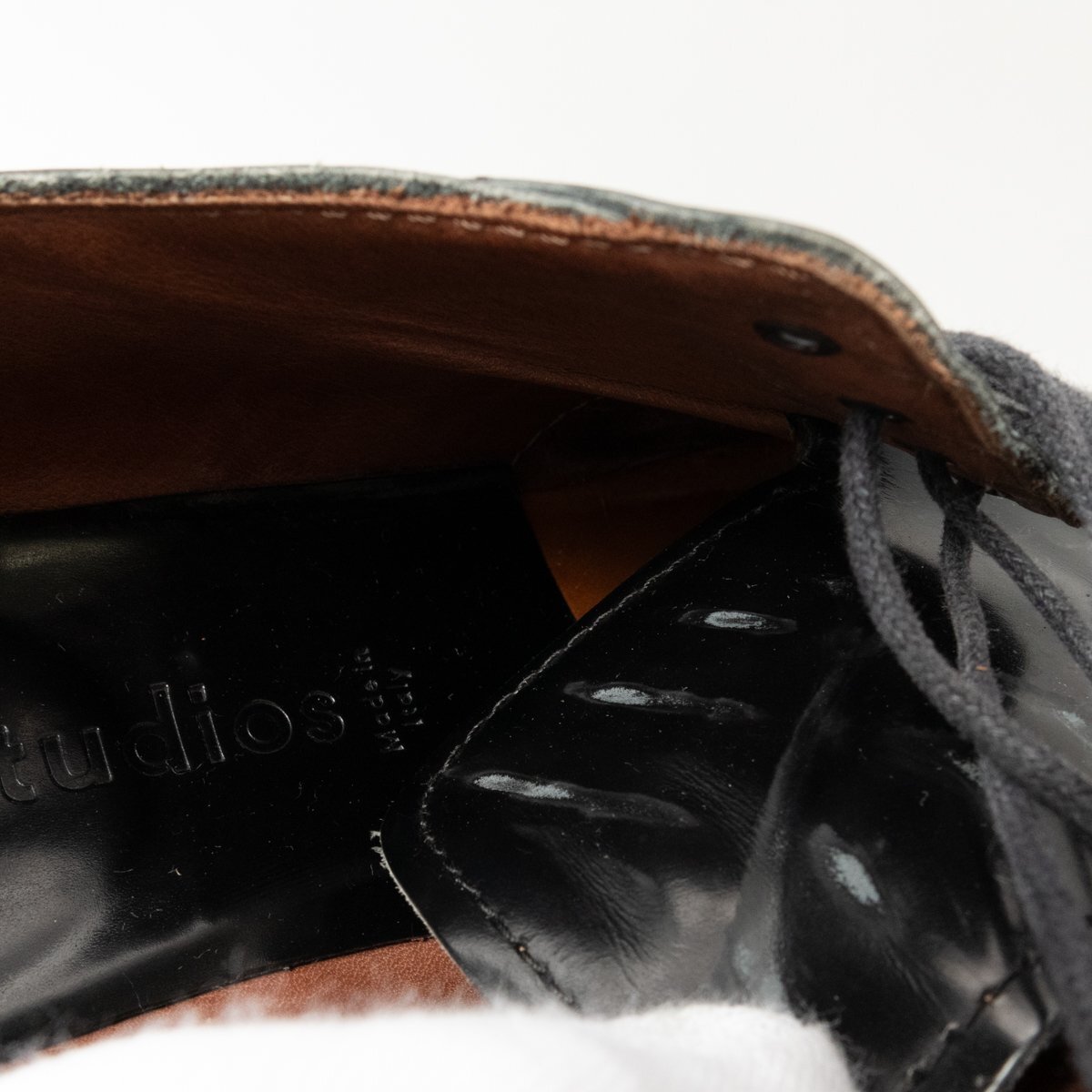 Yahoo!オークション - Acne Studios レースアップレザーシューズ 37 レ...