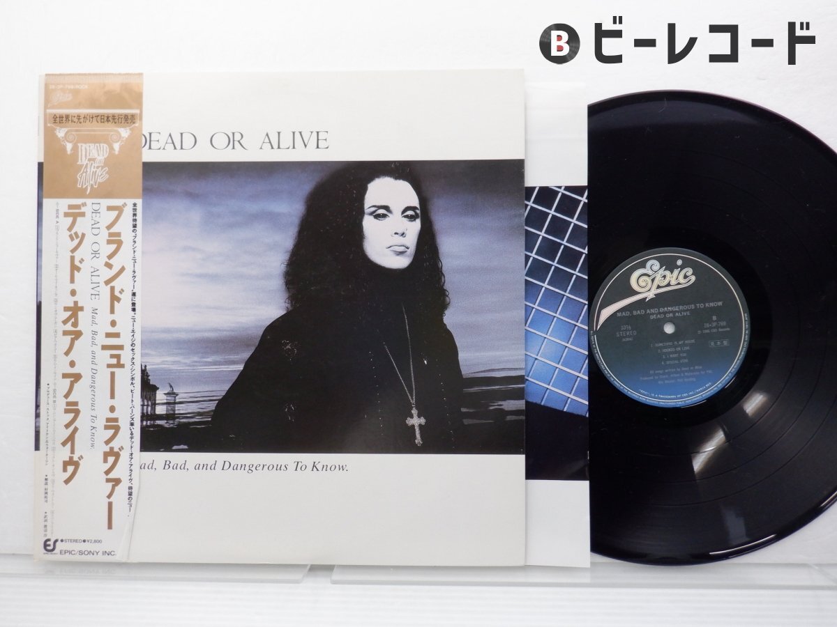 見本盤 Dead Or Alive Mad Bad And Dangerous To Know LP 12インチ /Epic/Sony 28-3P-769 /洋楽ポップス(Dead or ...