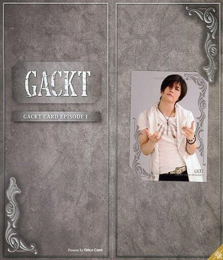 Yahoo!オークション - 中古コレクションカード(男性) Gackt/上半身・衣...