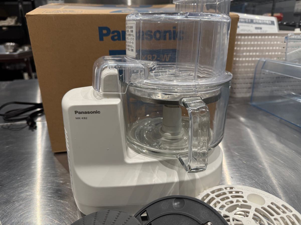 Yahoo!オークション - 中古 Panasonic フードプロセッサー MK-K82-W