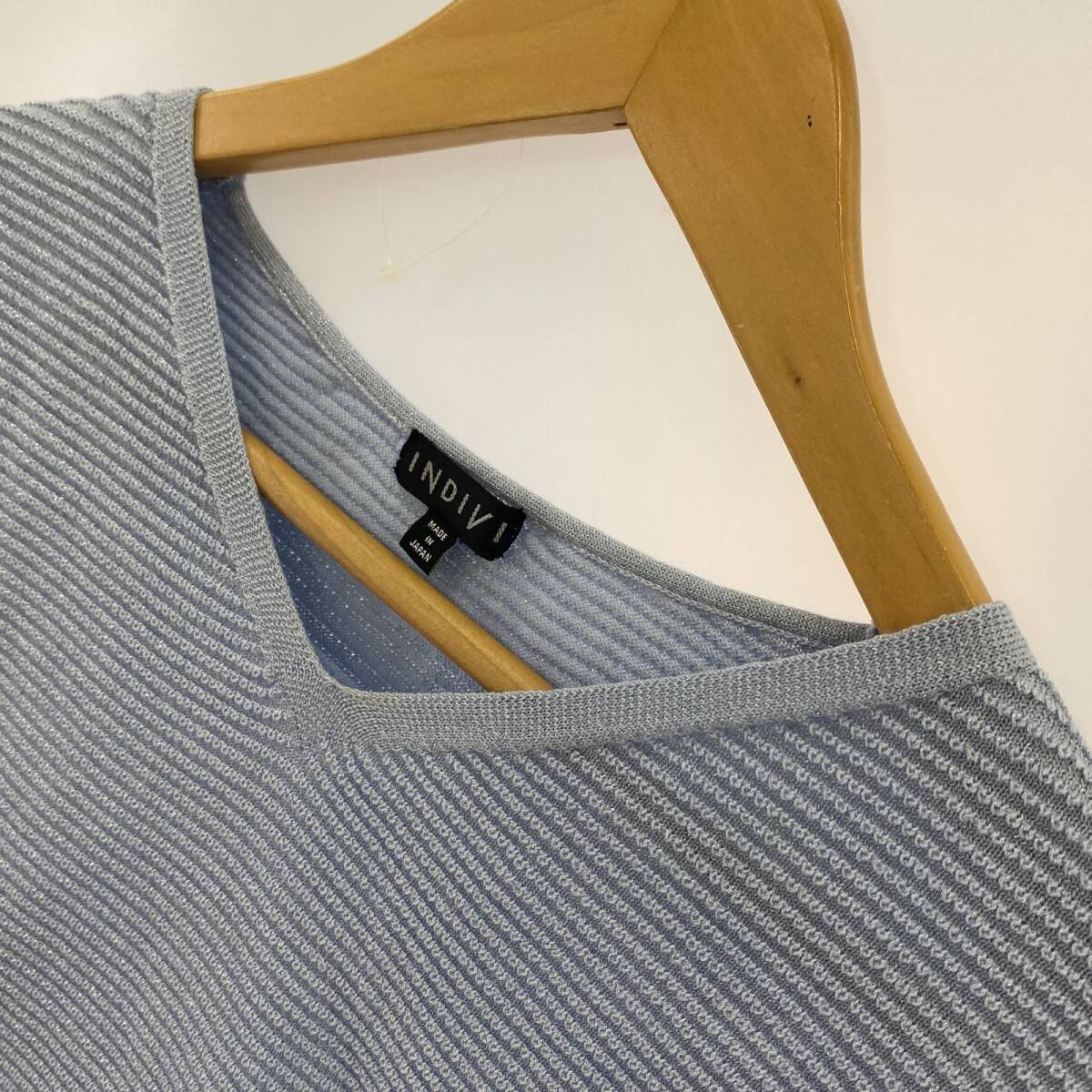 Yahoo!オークション - INDIVI インディヴィ ニット sizeサイズ表記なし...