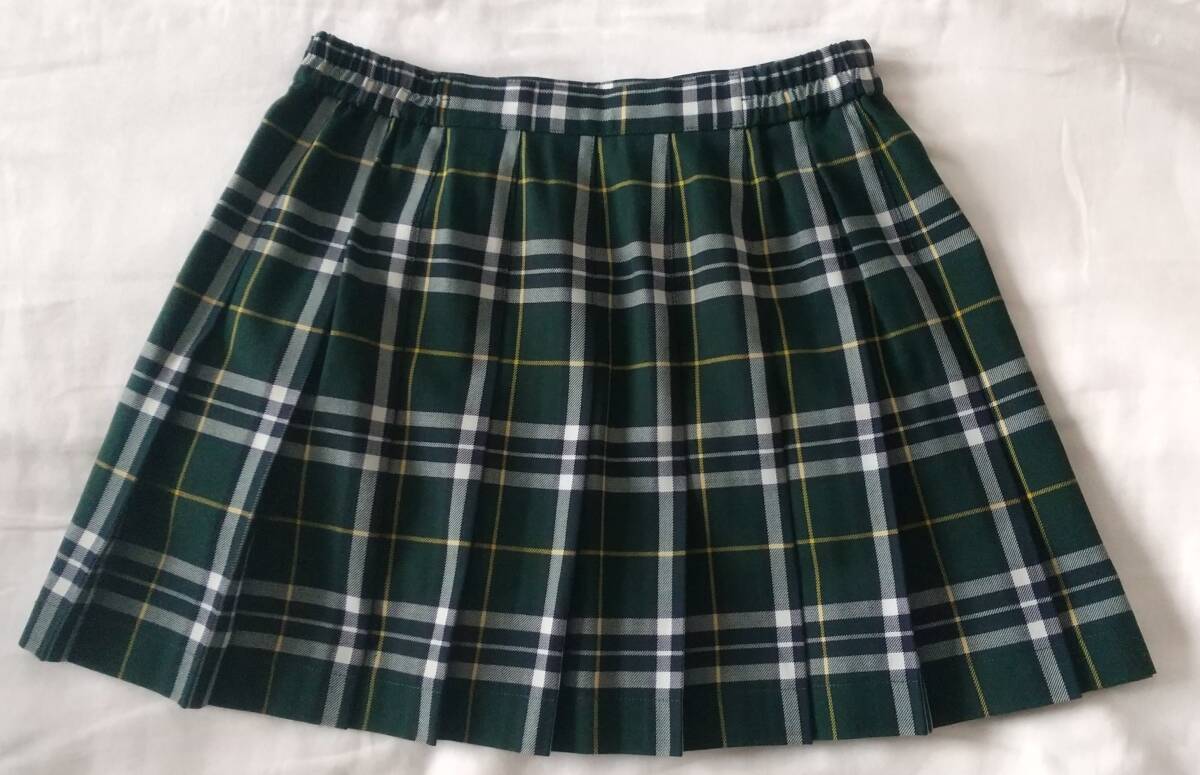 Yahoo!オークション - W67 ヨネックス チェック 大きいサイズ プリーツ...