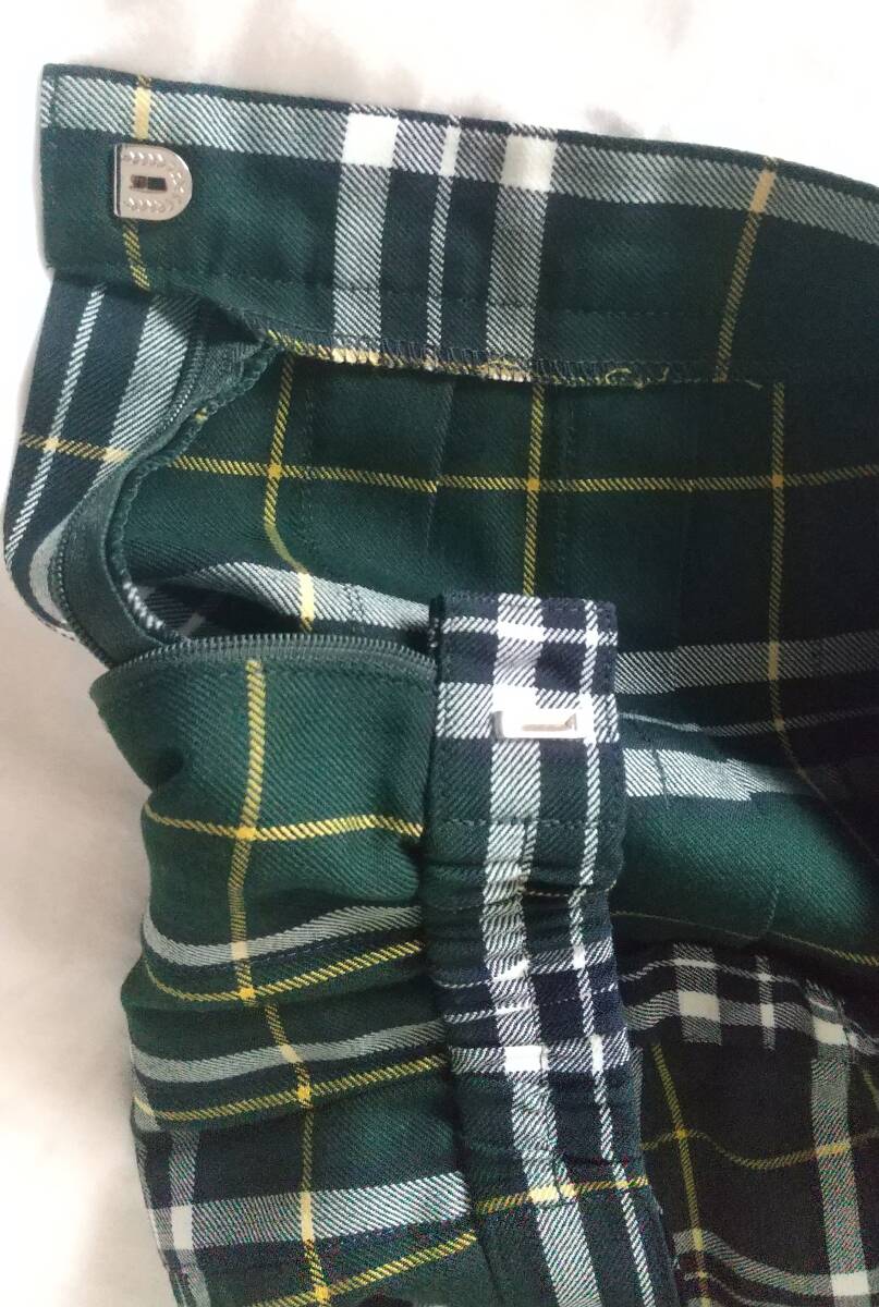 Yahoo!オークション - W67 ヨネックス チェック 大きいサイズ プリーツ...