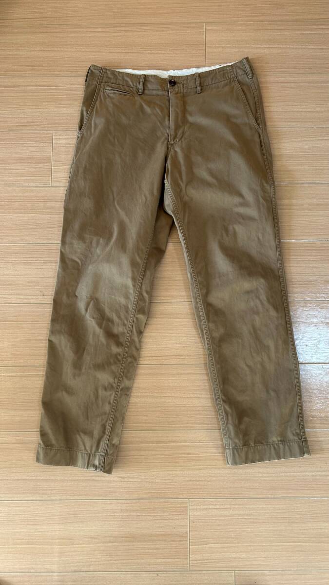 Yahoo!オークション - ユニクロ UNIQLO チノパン ベージュ W82 L76