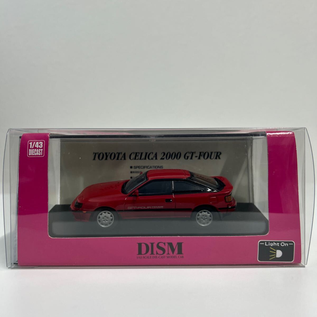 Yahoo!オークション - アオシマ DISM 1/43 TOYOTA CELICA 2000 GT-FOUR...