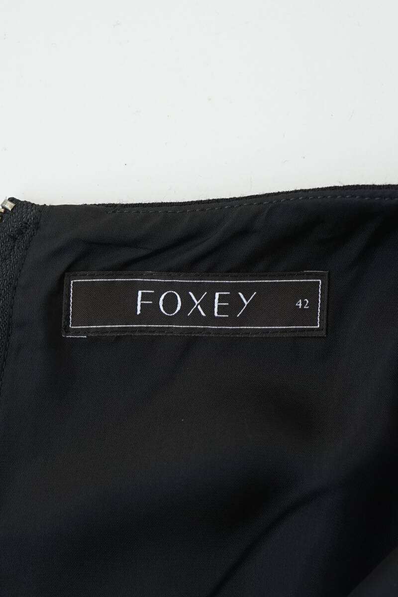 Yahoo!オークション - FOXEY フォクシー ノースリーブ ワンピース size...