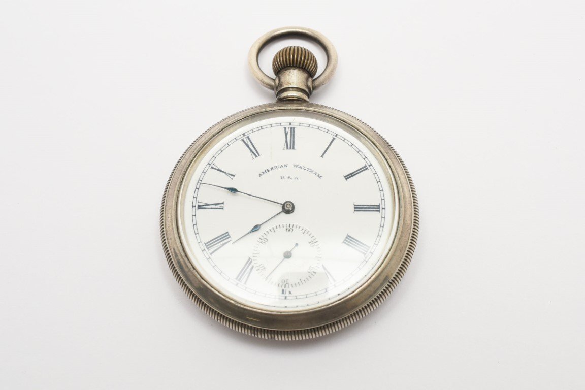 アメリカン ウォルサム スモセコ 懐中時計 手巻き シルバー AMERICAN WALTHAM(手巻き)｜売買されたオークション情報、yahooの商品情報をアーカイブ公開 - オークファン ...