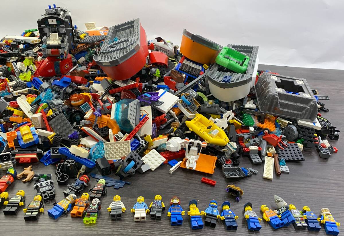 Yahoo!オークション - A559 1円～ ジャンク レゴ ブロック 大量 まとめ...