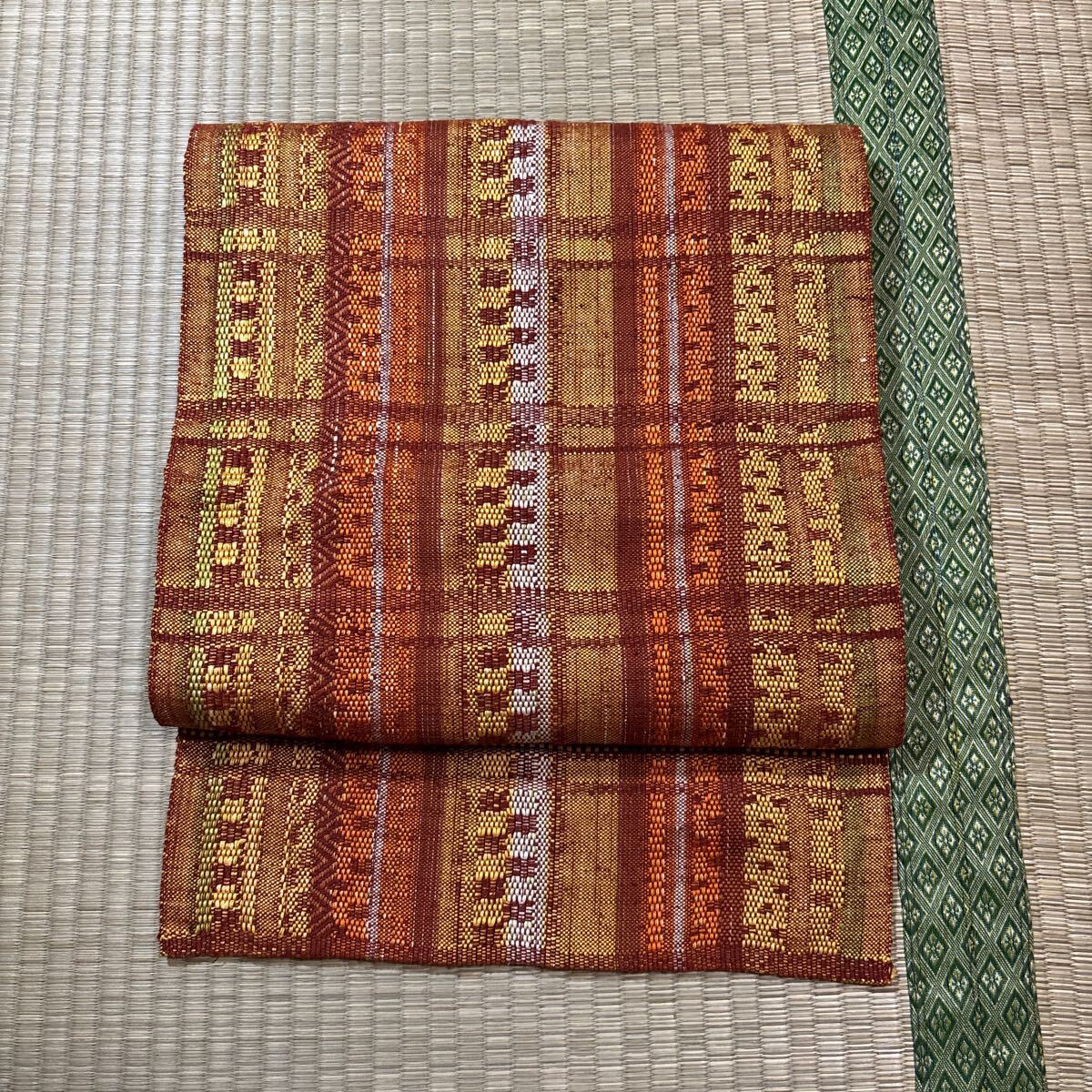 Yahoo!オークション - 名古屋帯開き仕立て六通柄B015