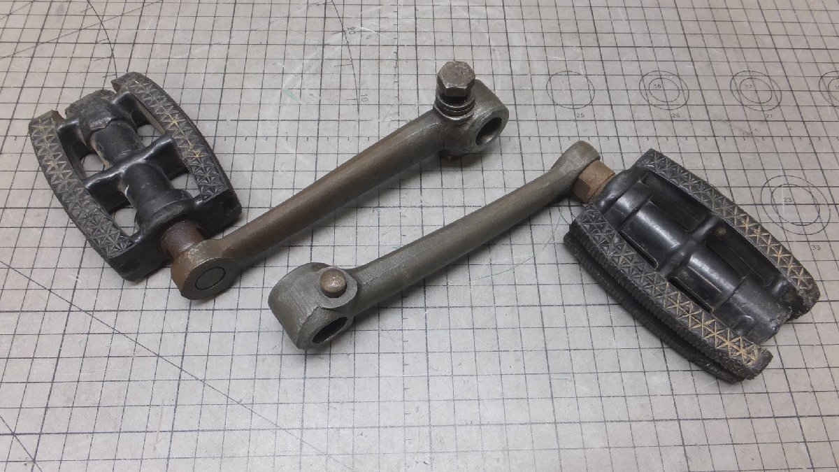 Yahoo!オークション - WJ リトルホンダ PC50 メインステップ 左右 キッ...