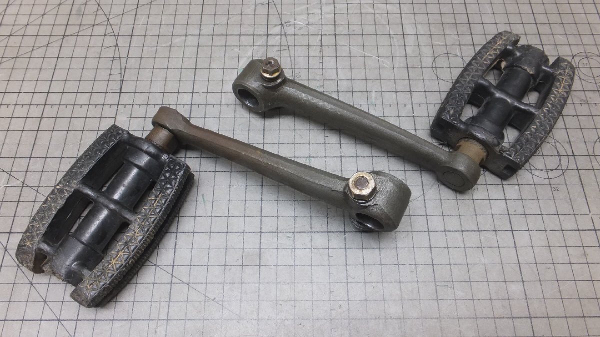 Yahoo!オークション - WJ リトルホンダ PC50 メインステップ 左右 キッ...