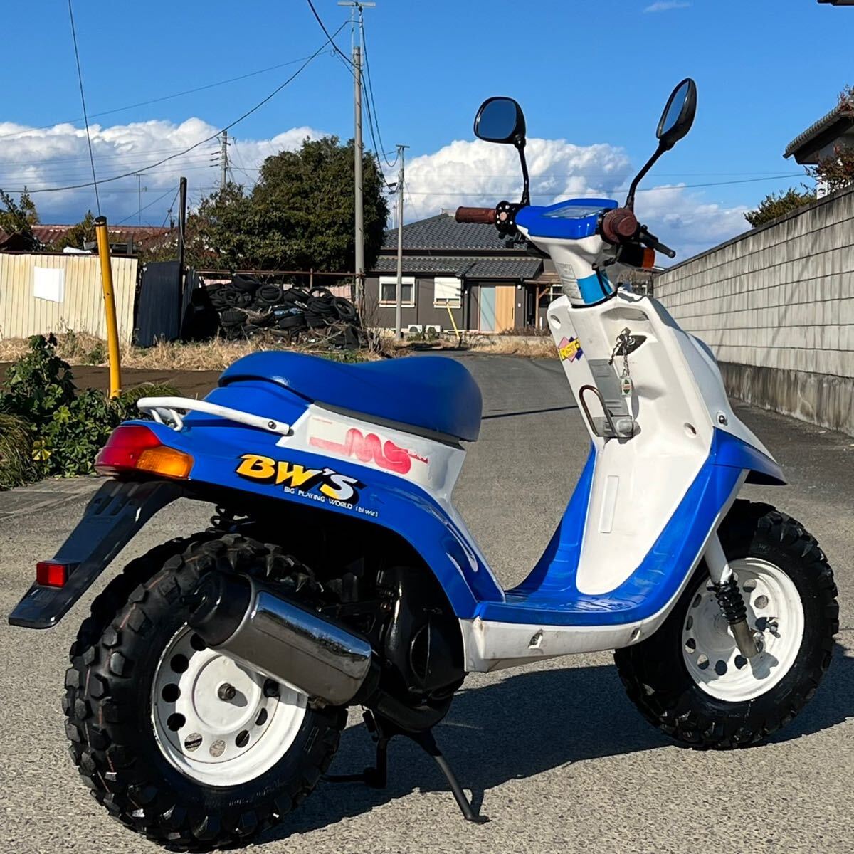 Yahoo!オークション - ヤマハ BW'S50 BWS50 3AA 実動 書類付き 超希少 ...